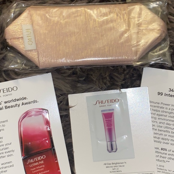 Shiseido | Skincare | Huge Shiseido Sample Deluxe Size Beauty | Poshmark